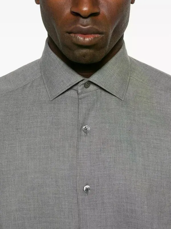 Zegna Long-sleeve Button-down Shirt