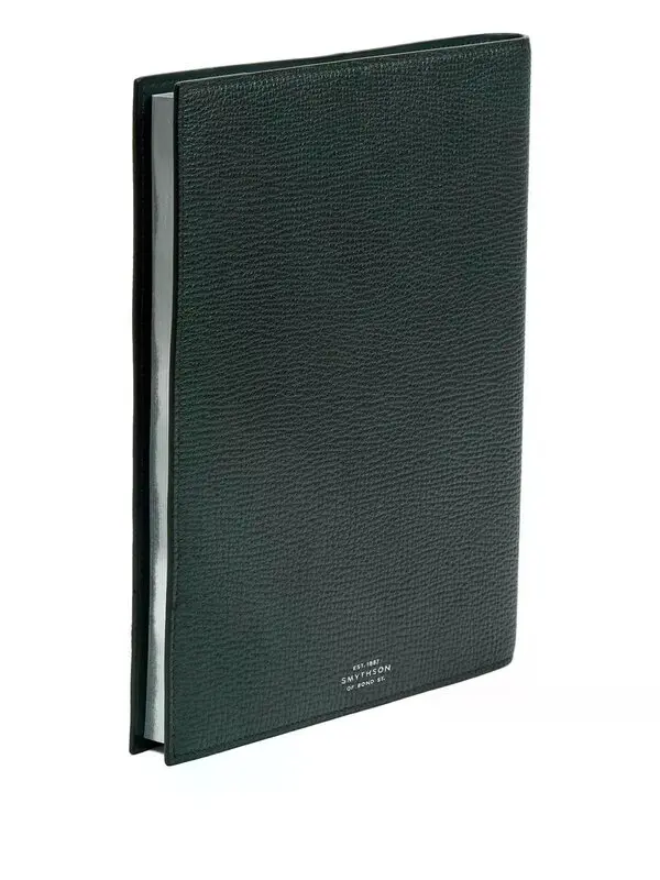 Smythson Leather Notebook Folder