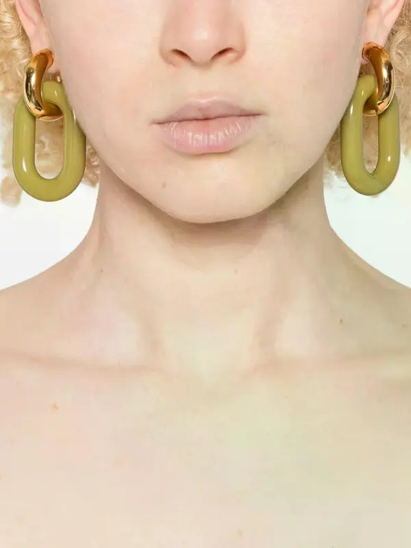 Marni Chunky Chain-link Earrings