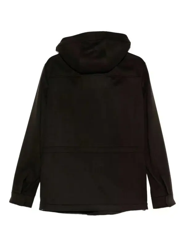 Zegna Drawstring-hood Coat