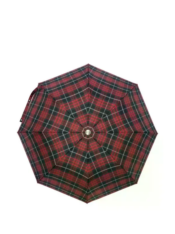 Burberry Checked Umbrella - Black