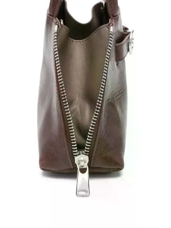 Coperni Mini Data Tote Bag - Brown
