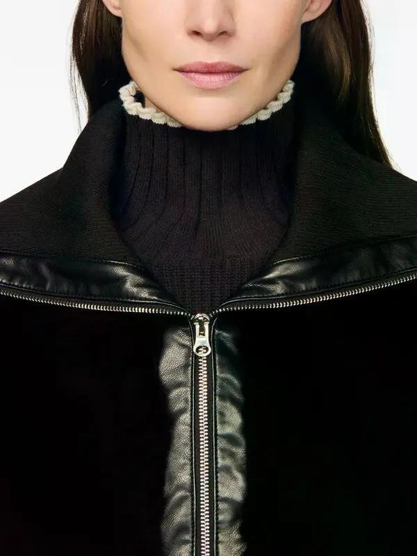 Sandro Faux-fur Zip Jacket