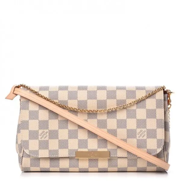 LOUIS VUITTON Favorite Damier Azur Mm - Multicolor