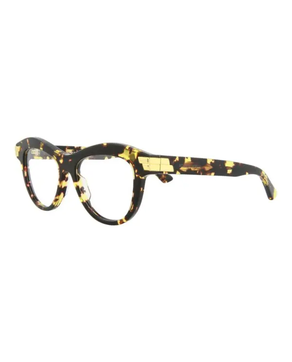 Bottega Veneta Cat Eye Eyeglasses - Havana/transparent (bv1105o