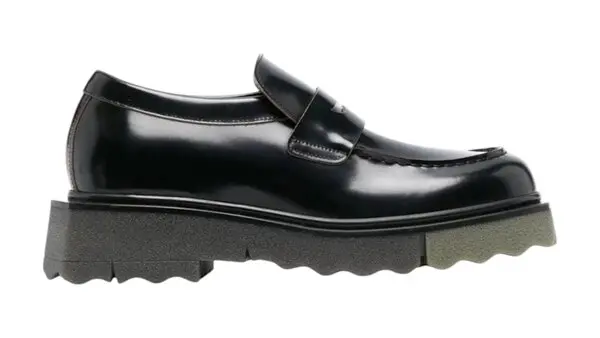 Off-White Leather Sponge Loafer