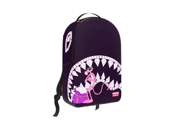 SPRAYGROUND Pink Panther Diamond Shark Dlxr Backpack - Multicolor