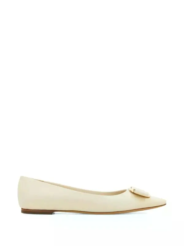 FERRAGAMO Vara Ballet Flats - Neutrals