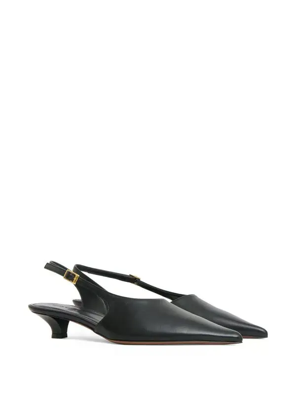 MANSUR GAVRIEL Anna Slingback Pumps - Black