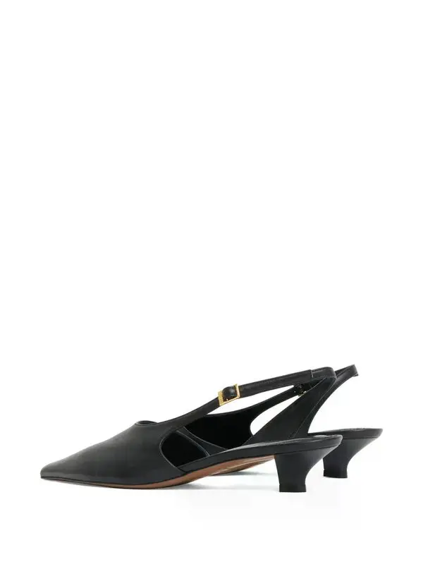 MANSUR GAVRIEL Anna Slingback Pumps - Black