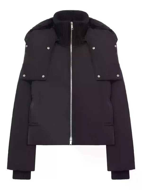 Sportmax Puffer Hooded Zip Jacket