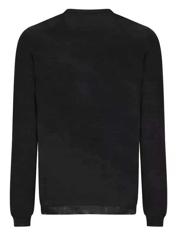 GOES BOTANICAL Tubular Crewneck Sweater - Black