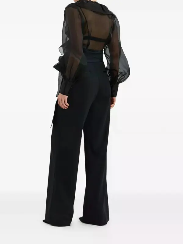 Rebecca Vallance Ruffled Wrap Top