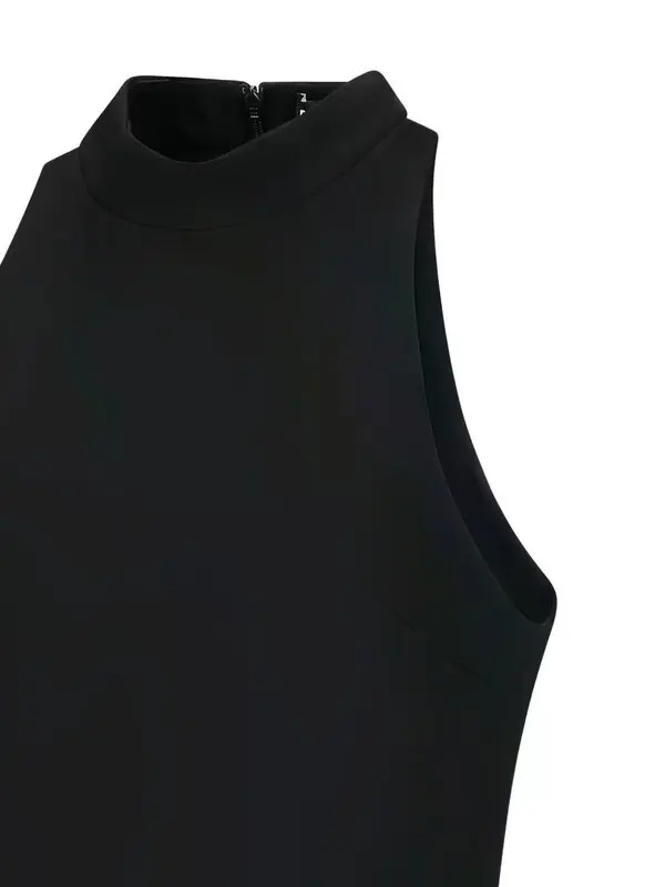 David Koma Asymmetric Halterneck Mini Dress