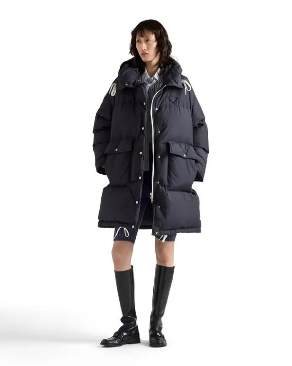 Prada Soft Canvas Down Parka