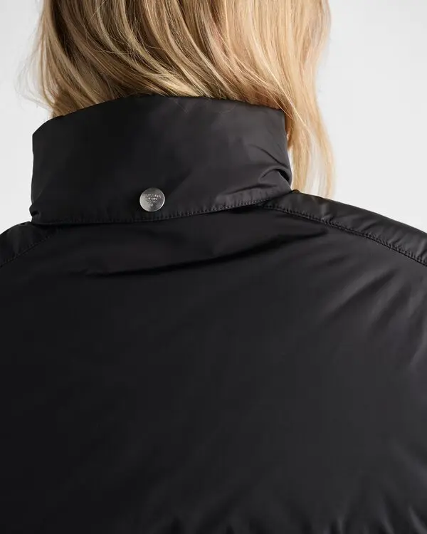 Prada Cropped Re-nylon Down Jacket