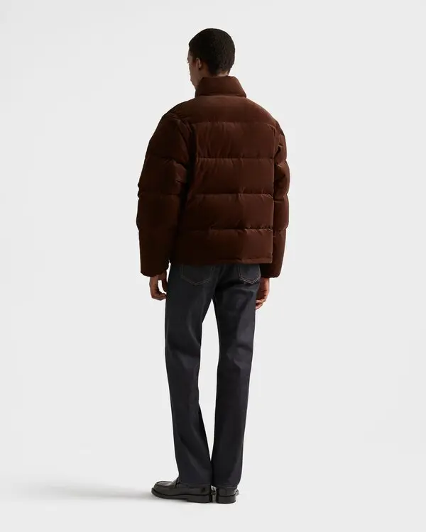 Prada Medium-weight Corduroy Down Jacket