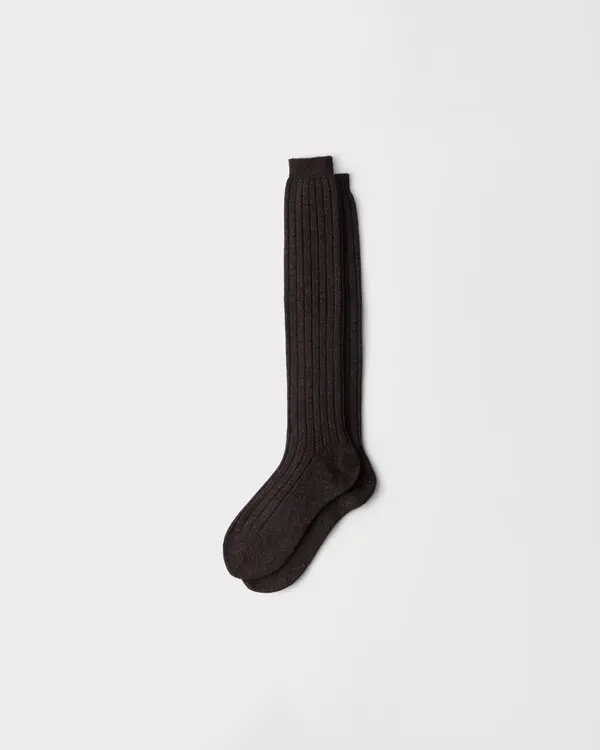 Prada Wool And Cashmere Ankle Socks