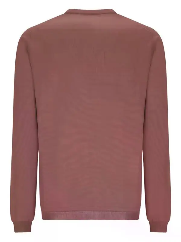 GOES BOTANICAL Tubular Crewneck Sweater - Brown