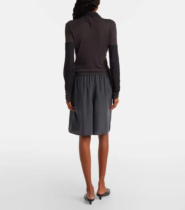 LEMAIRE High-rise Bermuda Shorts