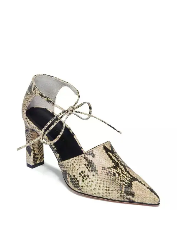Bernardo 1946 82mm Snakeskin-effect Pumps