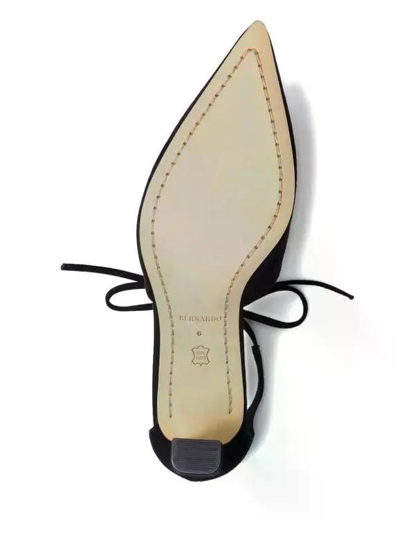 Bernardo 1946 82mm Siena Pointed-toe Pumps - Black