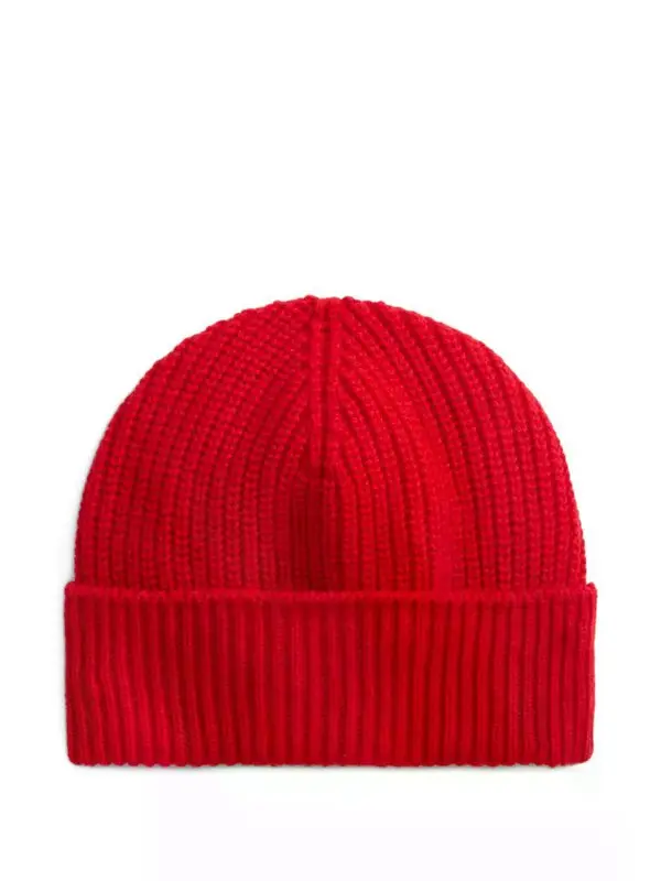 Ralph Lauren Ribbed Beanie - Red