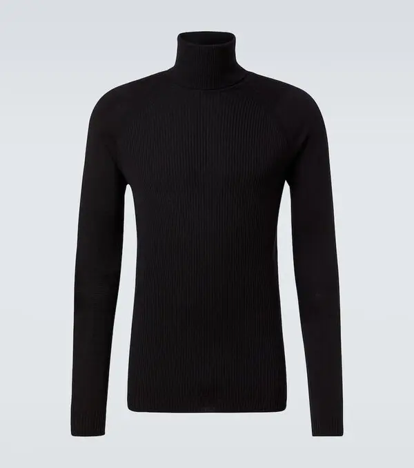 Moncler Turtleneck Wool-blend Ski Top