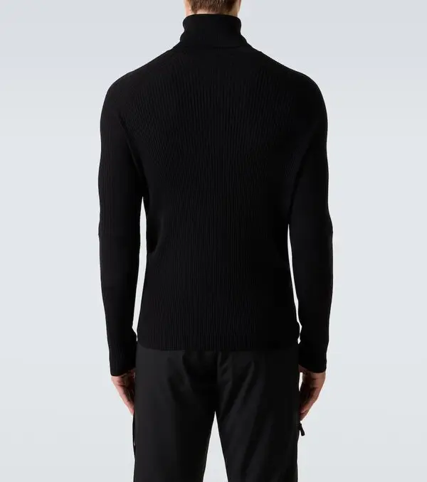 Moncler Turtleneck Wool-blend Ski Top