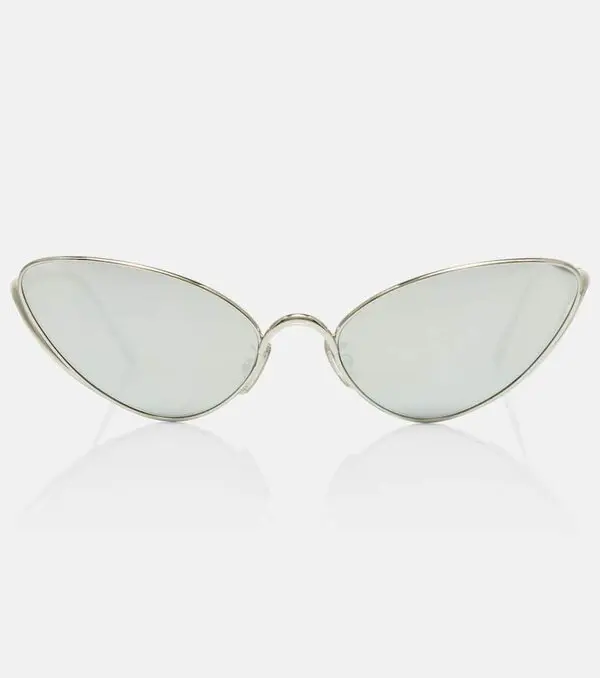 Loewe Signature Cat-eye Sunglasses - Silver