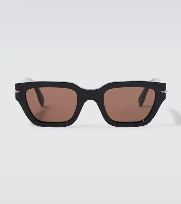 Fendi Selleria Rectangular Sunglasses - Black