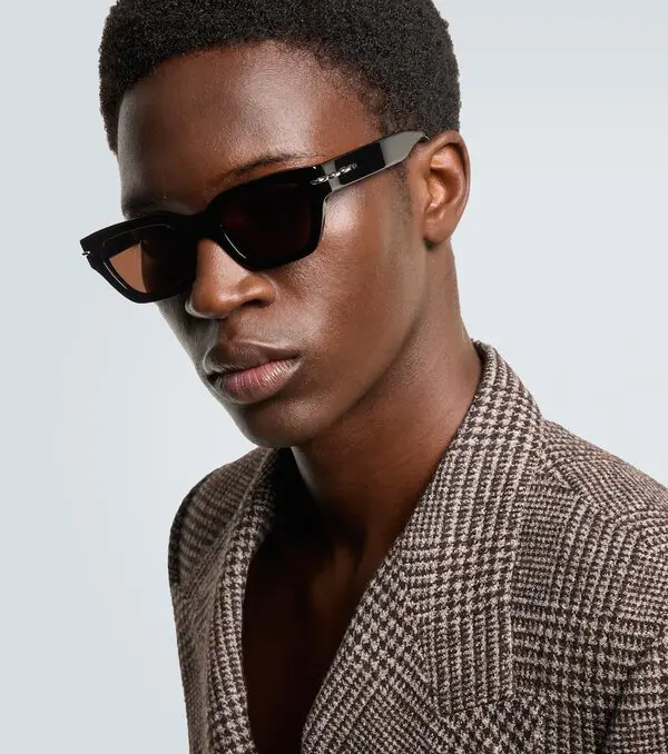 Fendi Selleria Rectangular Sunglasses