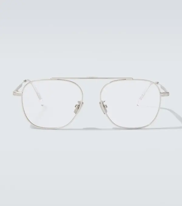 Dior Diorbotanicao S6u Aviator Glasses - Silver