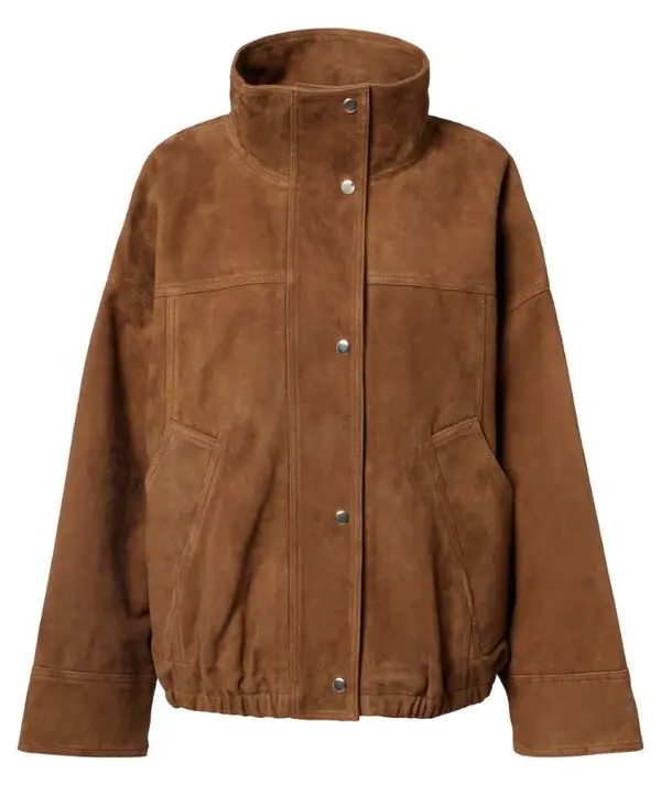 RÓHE Suede Jacket - Brown