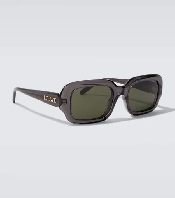 Loewe Slim Square Frame Sunglasses - Grey
