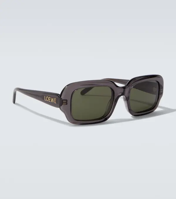 Loewe Slim Square Frame Sunglasses - Grey