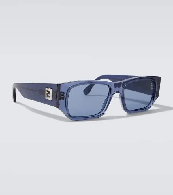 Fendi Ff Squared Sunglasses - Blue
