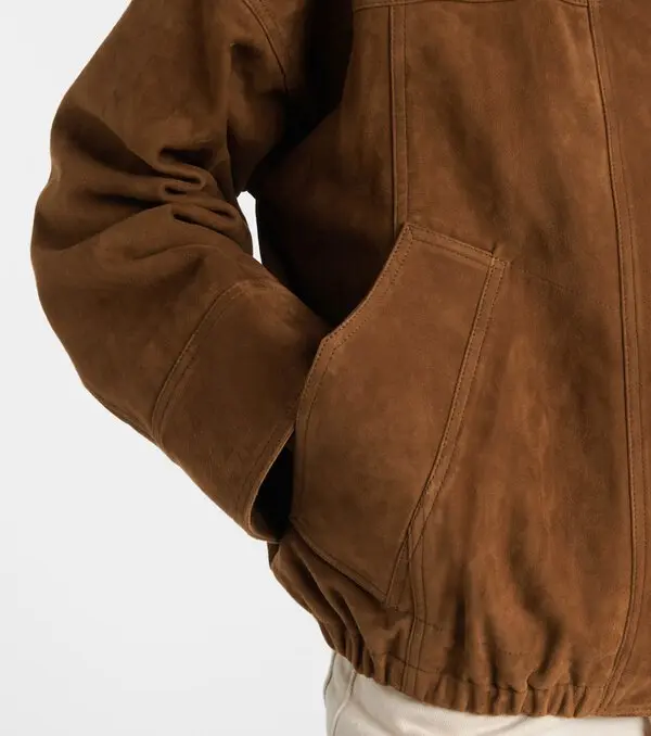 RÓHE Suede Jacket - Brown