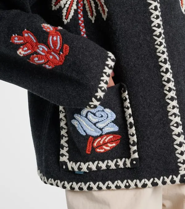 Alanui Remember Me Virgin Wool Jacket