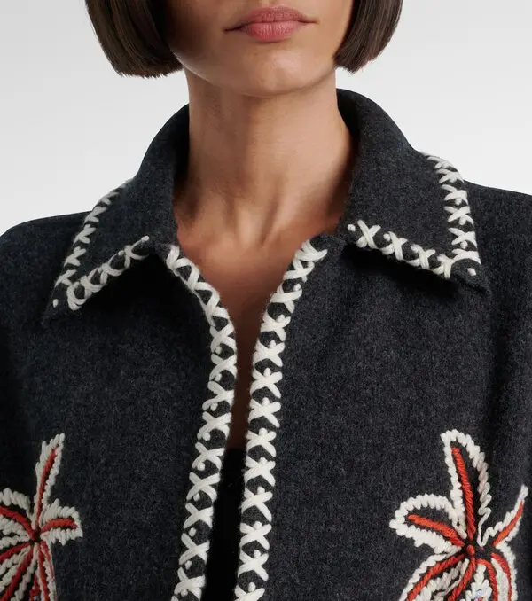 Alanui Remember Me Virgin Wool Jacket