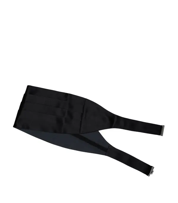 Brunello Cucinelli Cotton-silk Cummerbund - Black