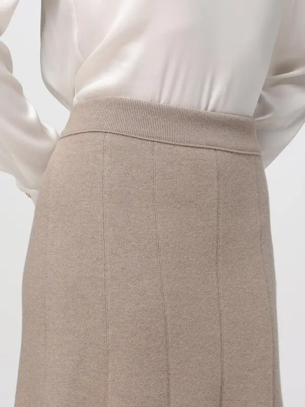 Bottega Veneta Flared Midi Skirt