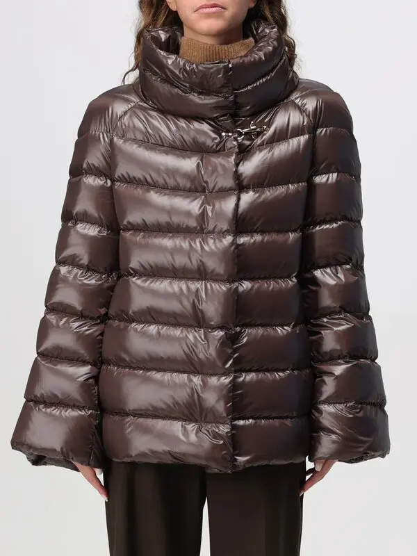 FAY Padded Jacket - Brown