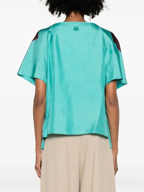 Loewe Printed Silk Top