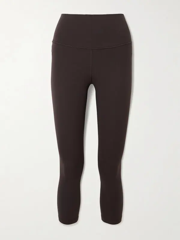 Lululemon Align Nulu Cropped High-rise Leggings - Brown