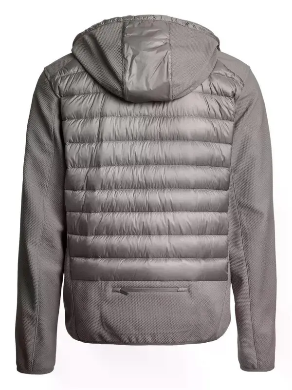 PARAJUMPERS Quilted Hooded Jacket - Grey