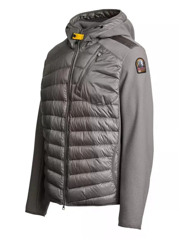 PARAJUMPERS Quilted Hooded Jacket - Grey