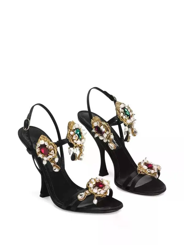 Dolce & Gabbana Embellished Stiletto Sandals