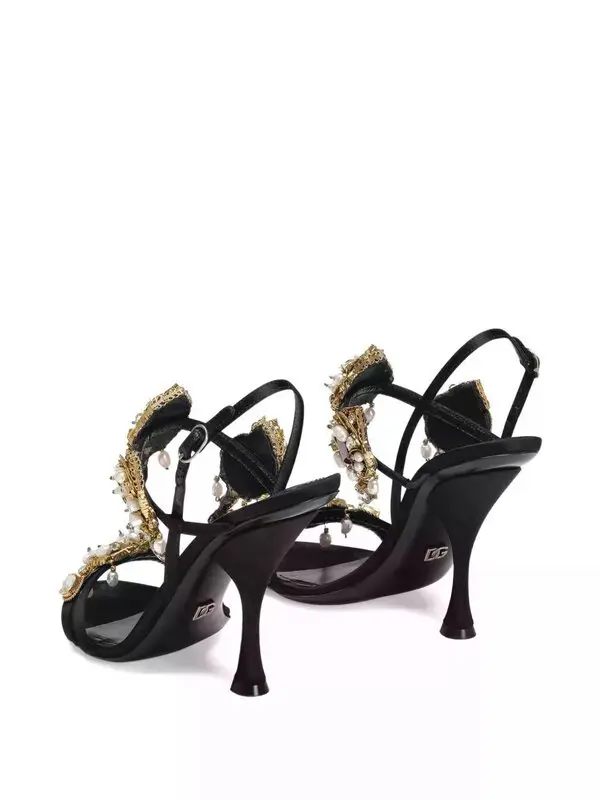 Dolce & Gabbana Embellished Stiletto Sandals