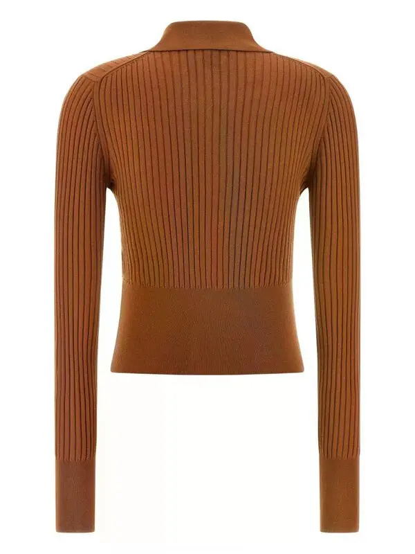 Fendi Ribbed Logo-intarsia Knitwear